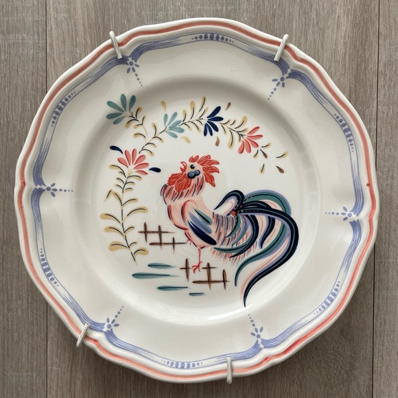 Longchamp | Wall Decor | Longchamp France Chanticleer Rooster Plate ...